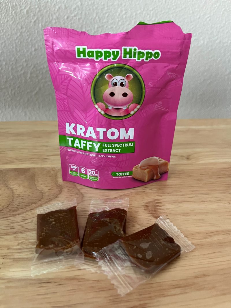 Happy Hippo Kratom Extract Taffy Chew Review - Kratom Geek